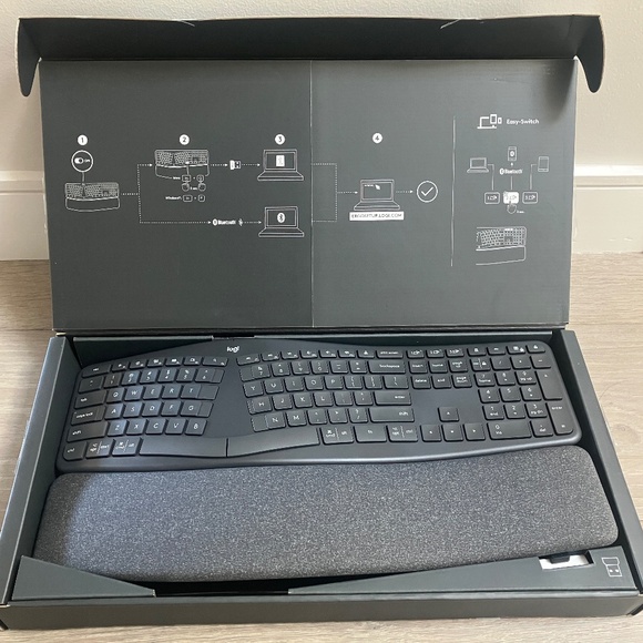 Logitech | Computers, Laptops & Parts | Logitech Ergo K86 Keyboard Open ...